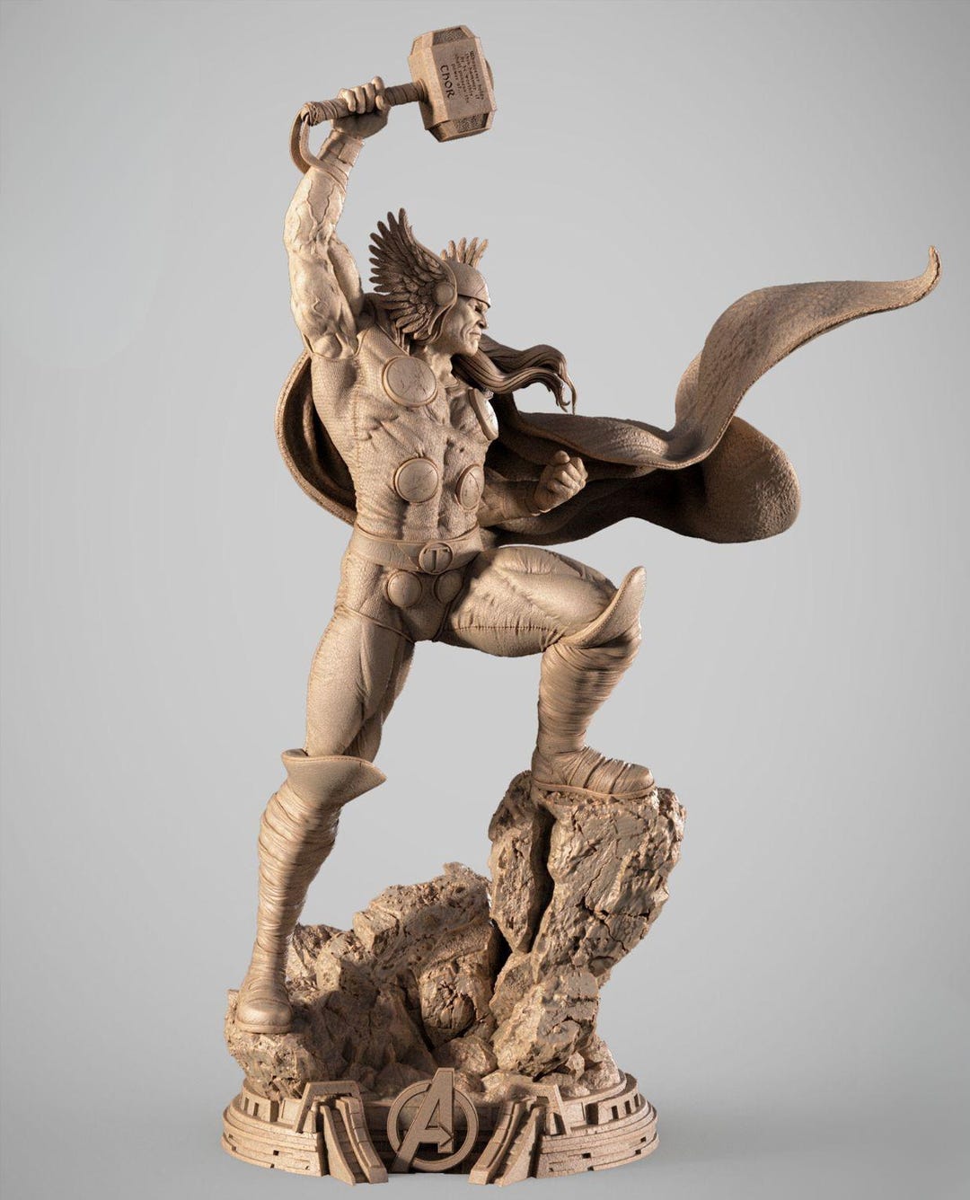 Thor 3D Print STL File (digital File) - Etsy