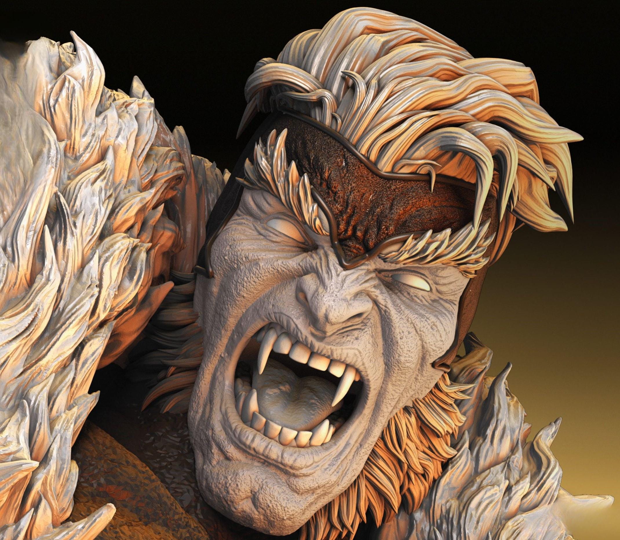 Wolverine VS Sabretooth Diorama STL - Etsy