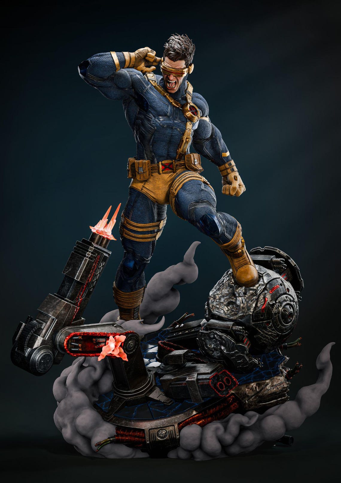 Cyclops X-men STL - Etsy