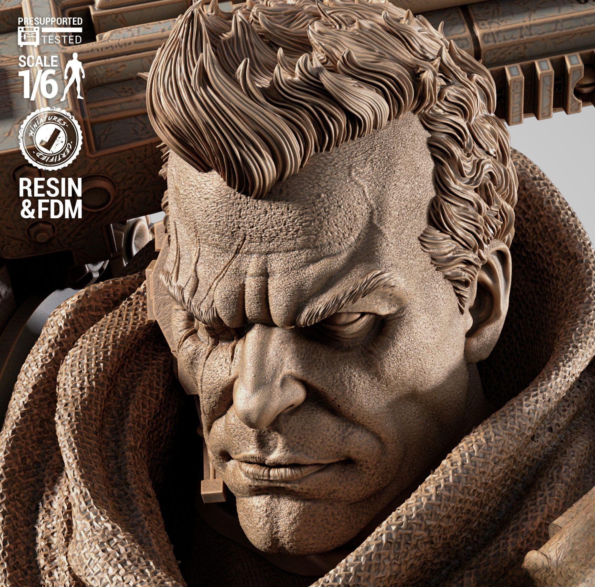Cable Marvel X-men STL - Etsy
