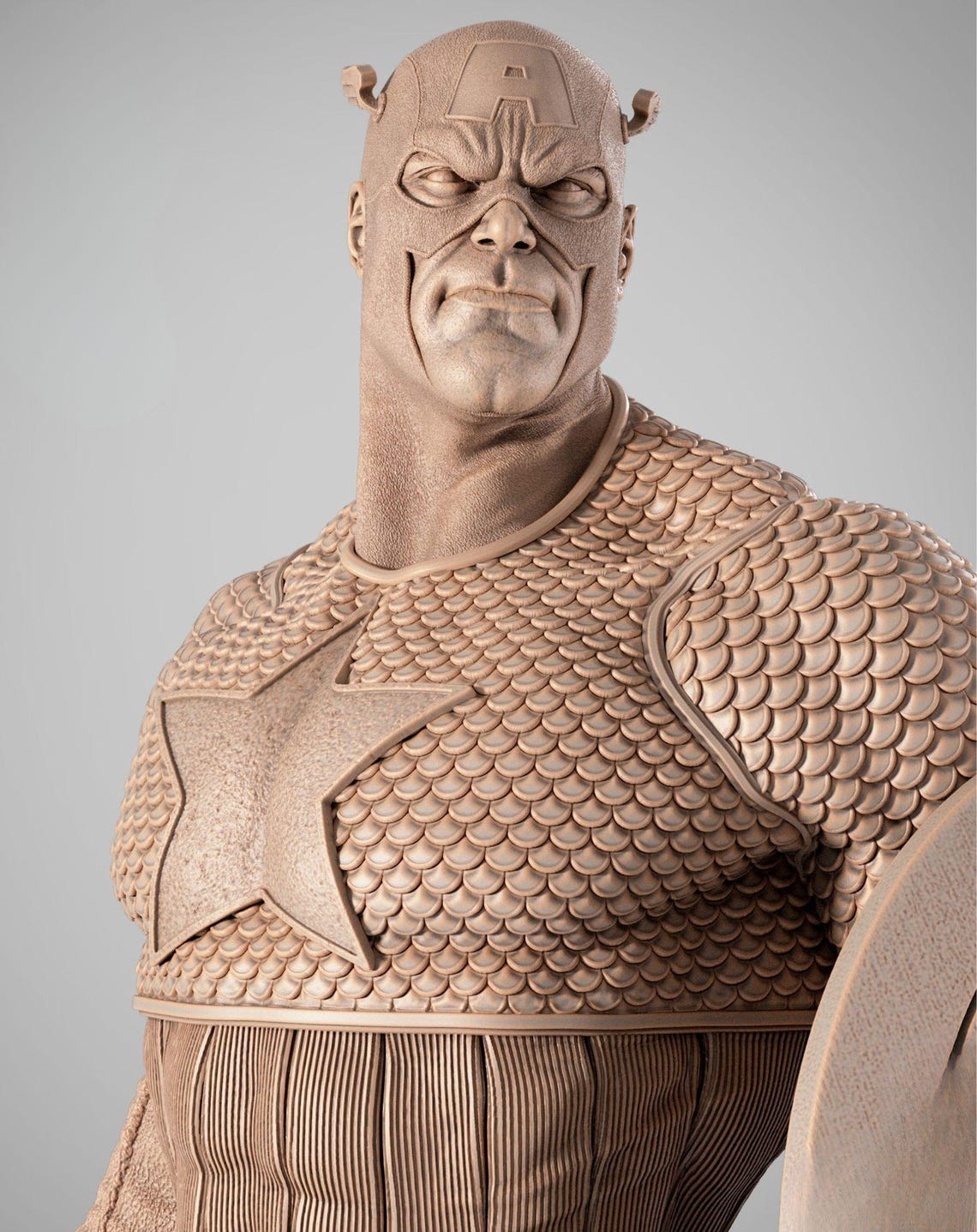 Captain America STL 3dprinting File - Etsy