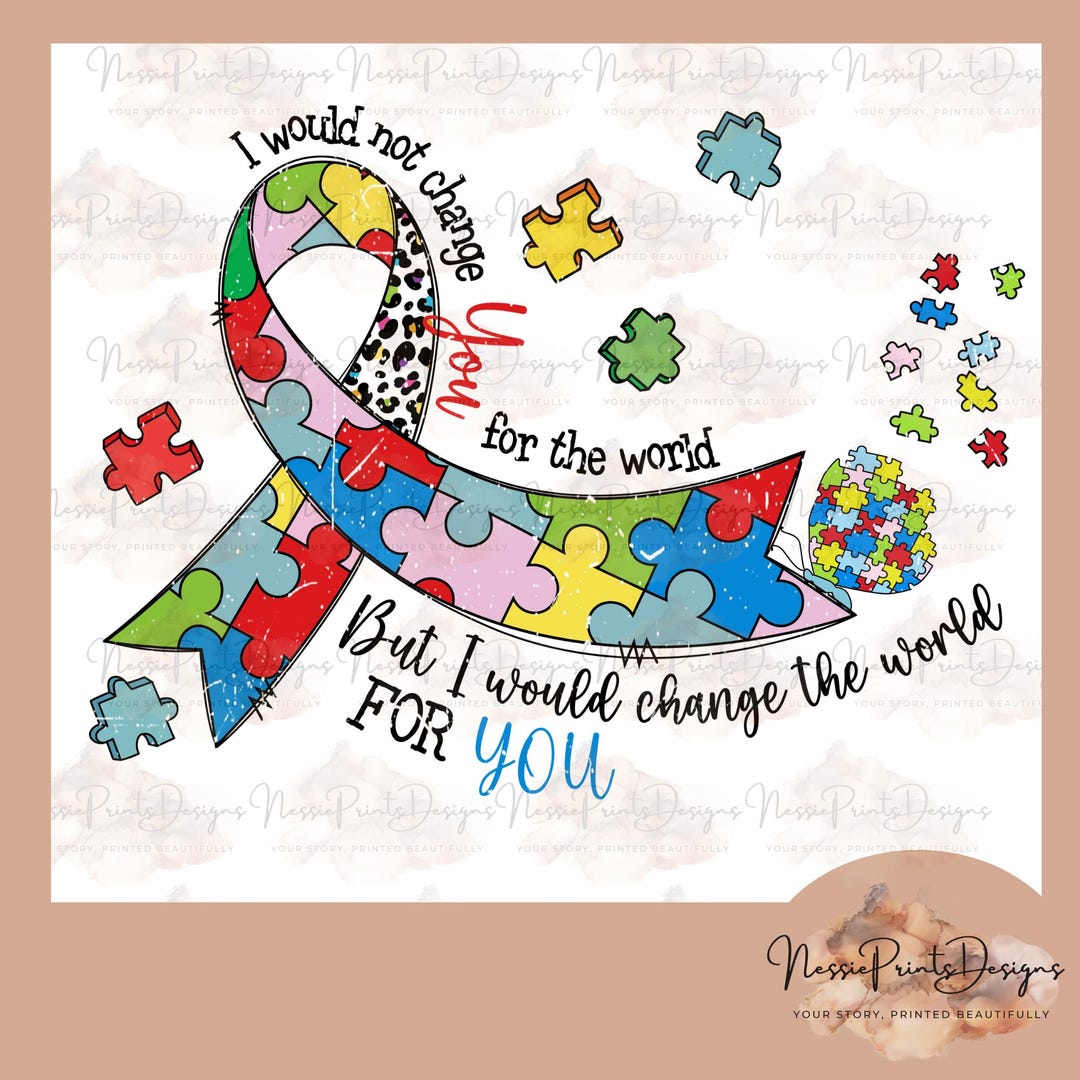 Autism Awareness Ribbon Png | Autism Png | Austim Season | Png File ...