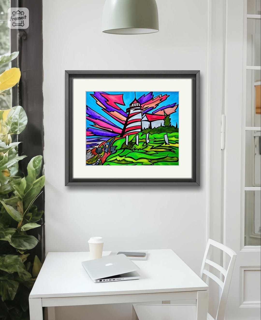 West Quoddy Head Lighthouse - Lubec ME - 5x7 Matted Print of Original ...