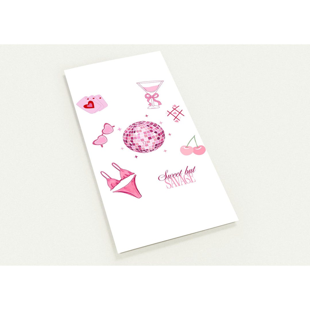Sweet but Savage – Pack of 10 Post Cards — Gift — Birthday - Etsy
