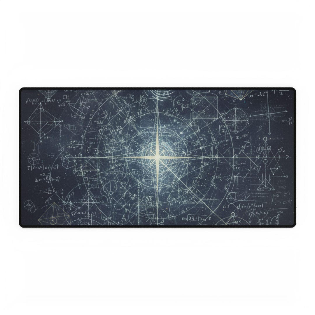 Celestial Star Math Diagram Desk Mat | Astronomy Constellation Mouse ...