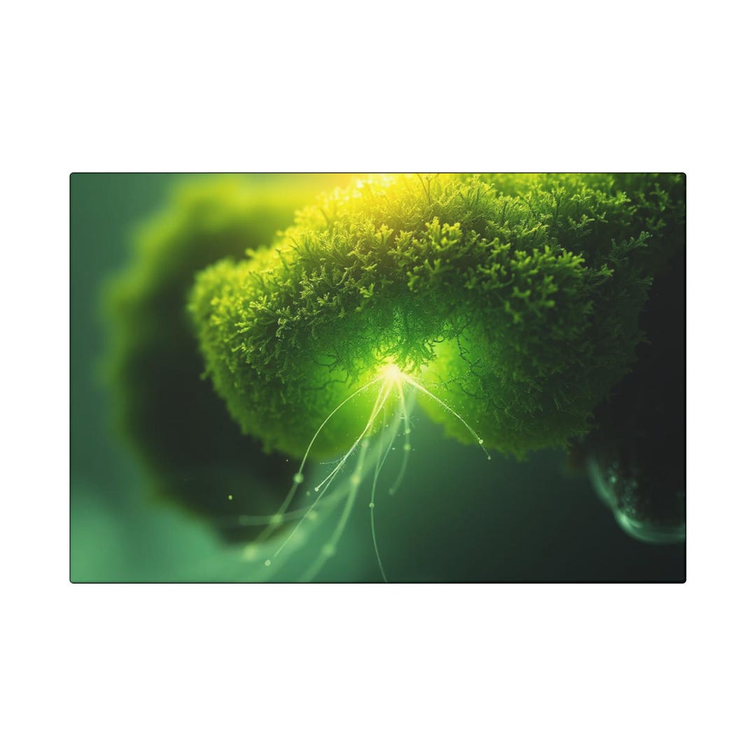 Glowing Moss Fantasy Canvas - Etsy