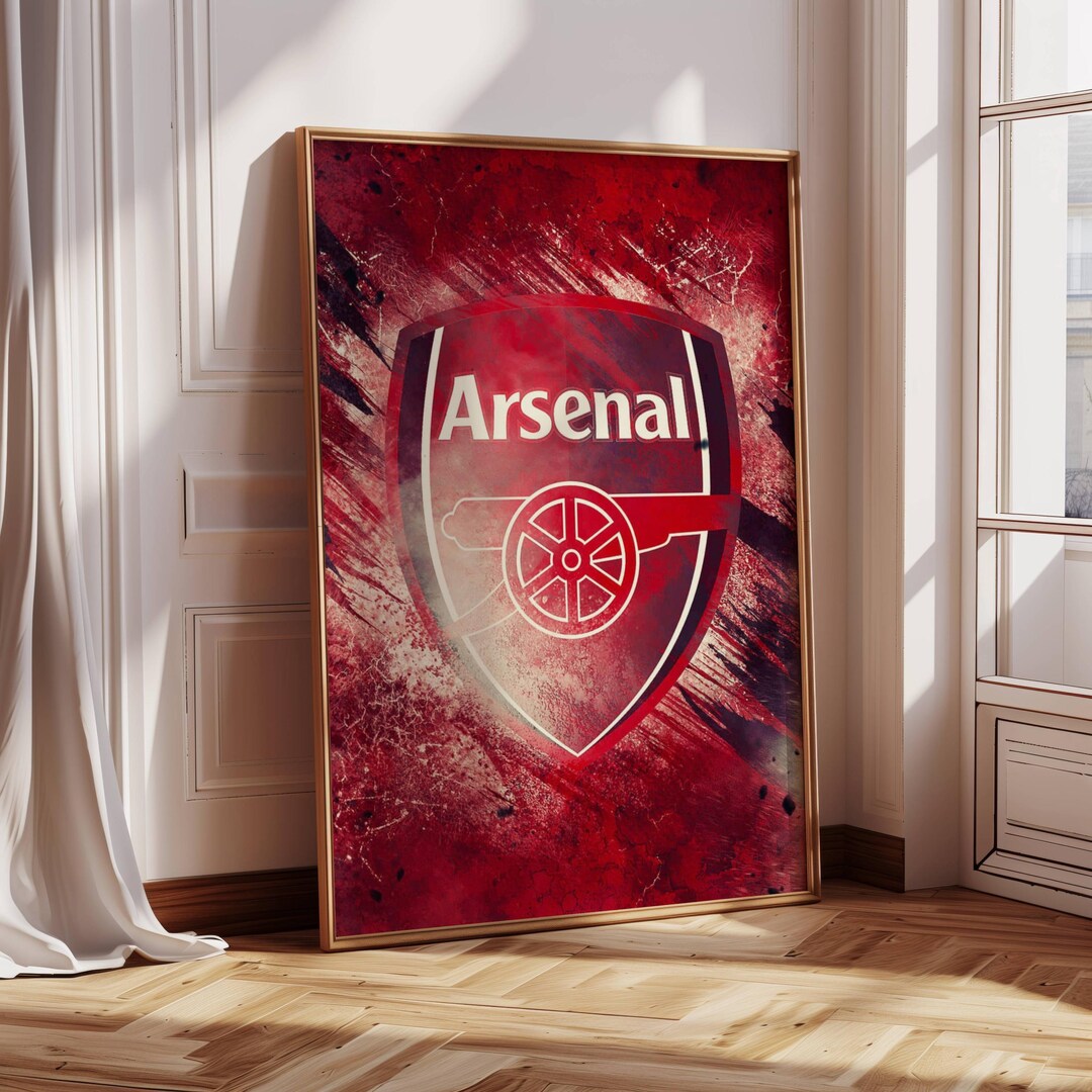 Football Logo / Arsenal Team Logo / Football Print / Football Poster - Etsy
