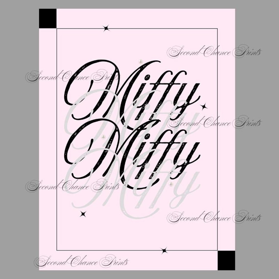 Coquette Miffy Posters | Home Decor | Digital Download - Etsy