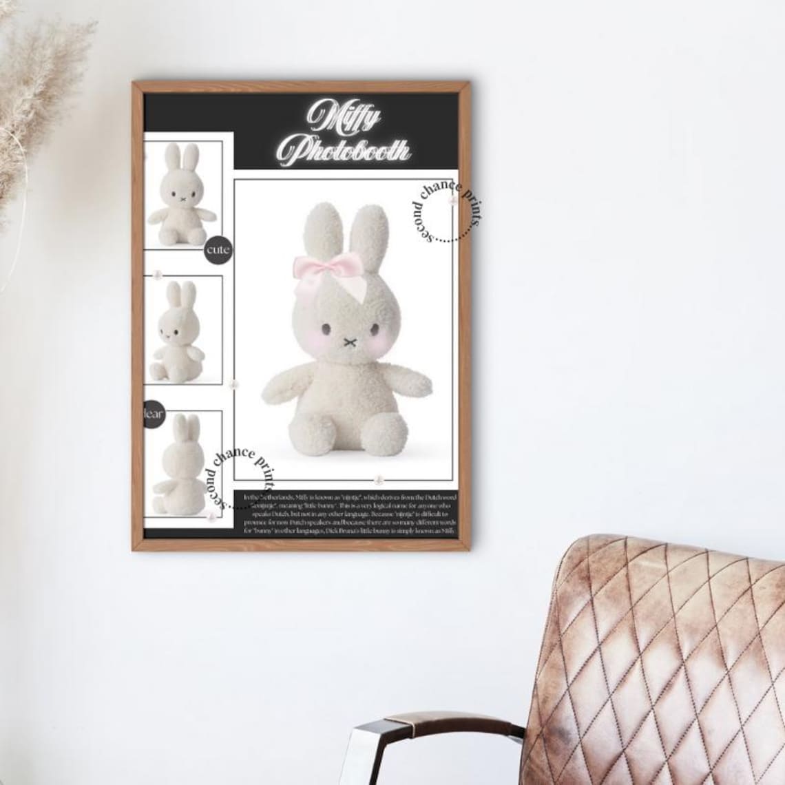 Coquette Miffy Poster | Home Decor | Digital Download - Etsy