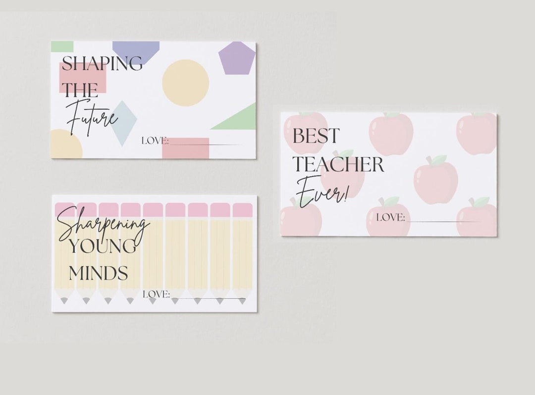 Editable Teacher Appreciation Week Gift Tags Thank You Teacher Gift Tag ...