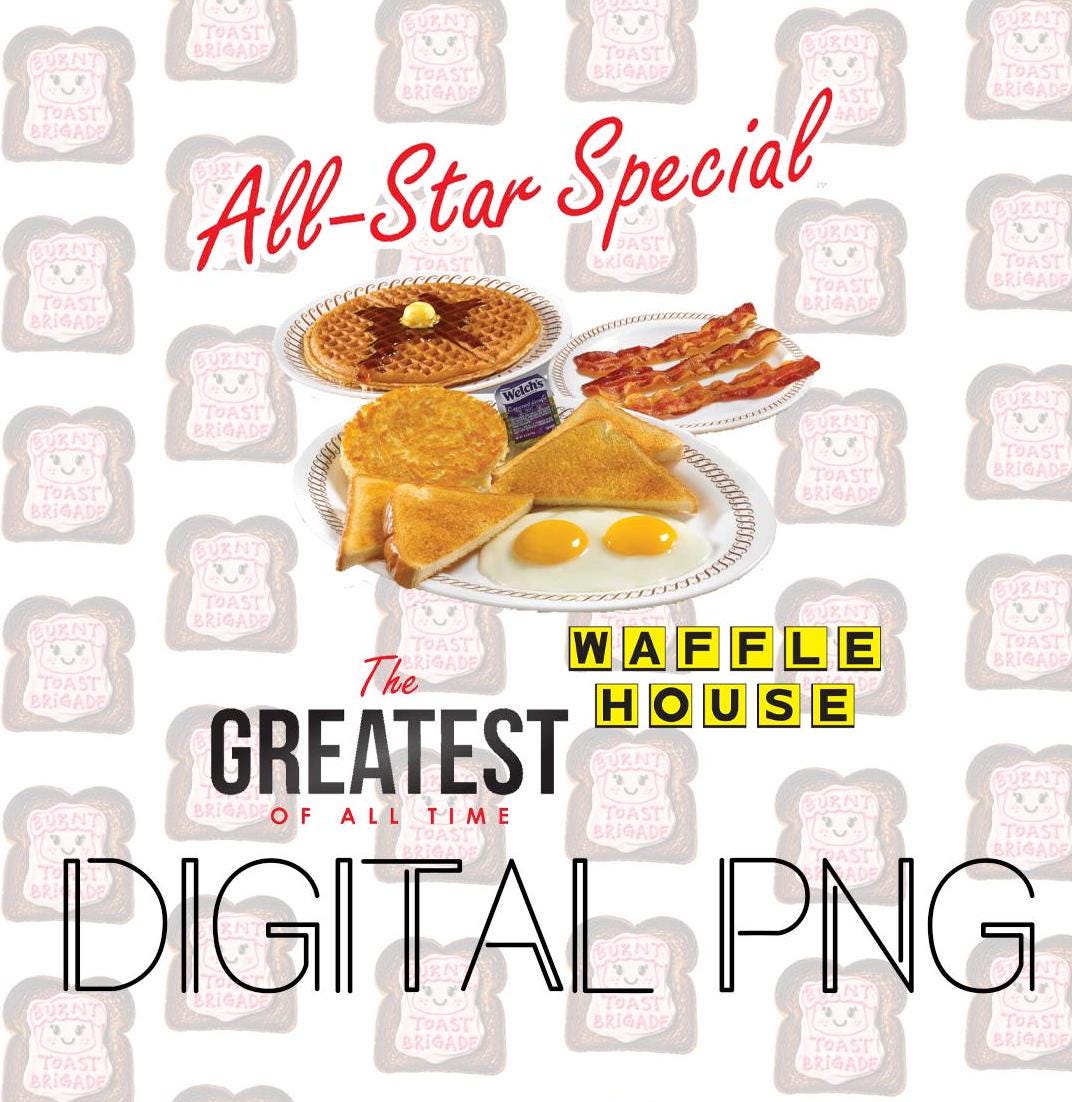 All Star Breakfast PNG | Waffle House PNG | Popular PNG | Trending Png ...