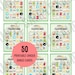 Passover Bingo (50 Bingo Card Game) Printable for Hebrew School, Family ...