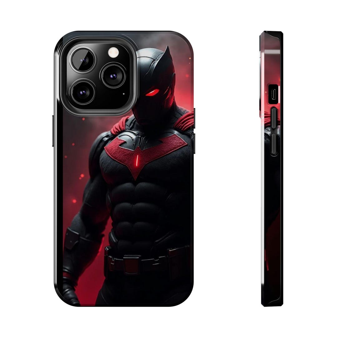Dark Superhero Tough Phone Cases - Protective Phone Covers, Durable ...