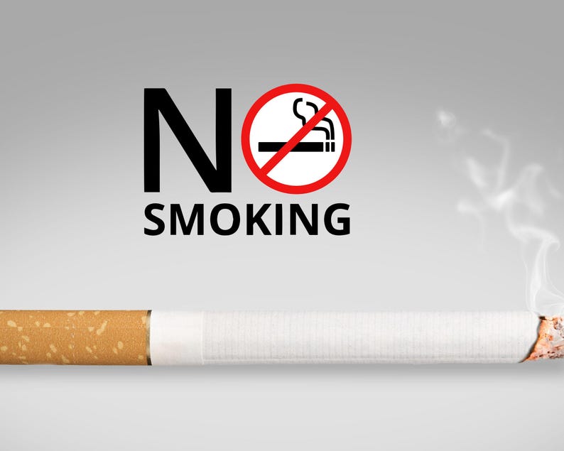 No Smoking SVG Bundle, Smoking PNG, No Smoking Icon, No Smoking Signs ...