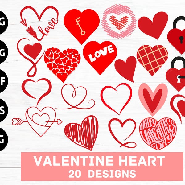 Cuore svg - Etsy Italia