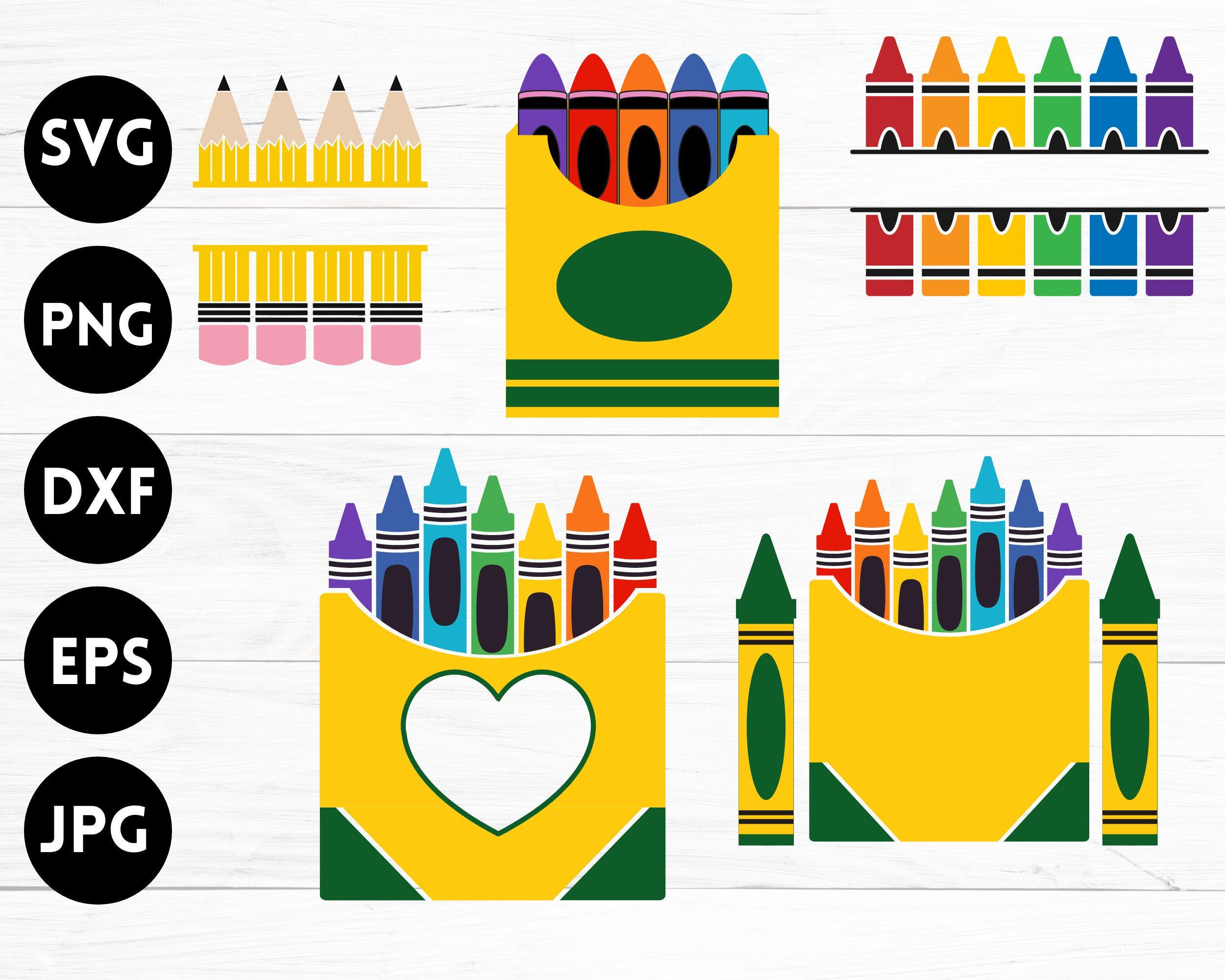 Crayon Svg Crayola Svg Crayon Wrapper Svg Crayon Wrapper Cut File ...