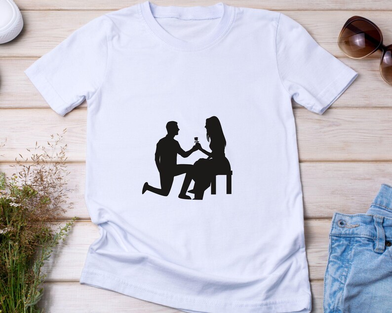 Couple SVG Bundle, Matching Couple Svg, Couple Svg for Shirt, Valentine ...