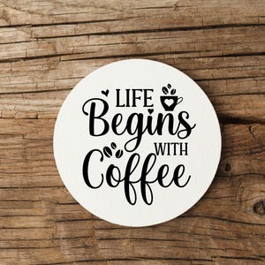 Coasters SVG Bundle | Coffee Quotes Design | Funny Quotes - Etsy Canada
