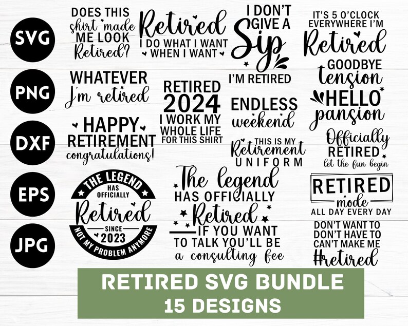 Retired Svg, Retirement Saying Svg, Retired Shirt Svg, Let the Journey ...