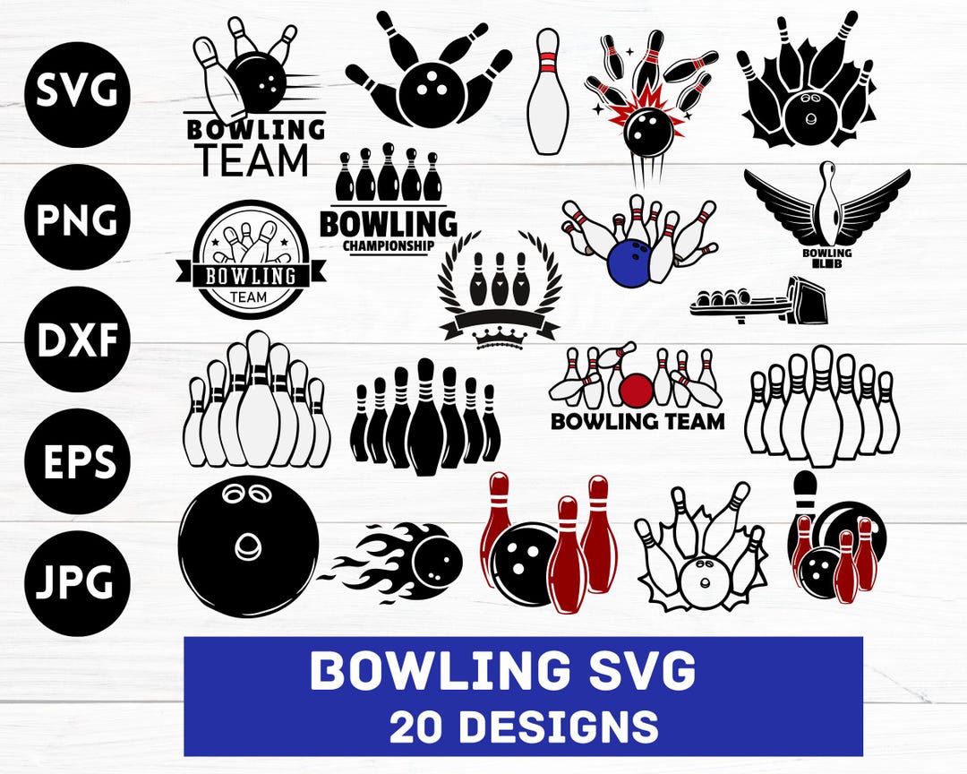 Bowling SVG Bundle, Bowling SVG PNG, Bowler Svg, Bowling Quotes Svg ...