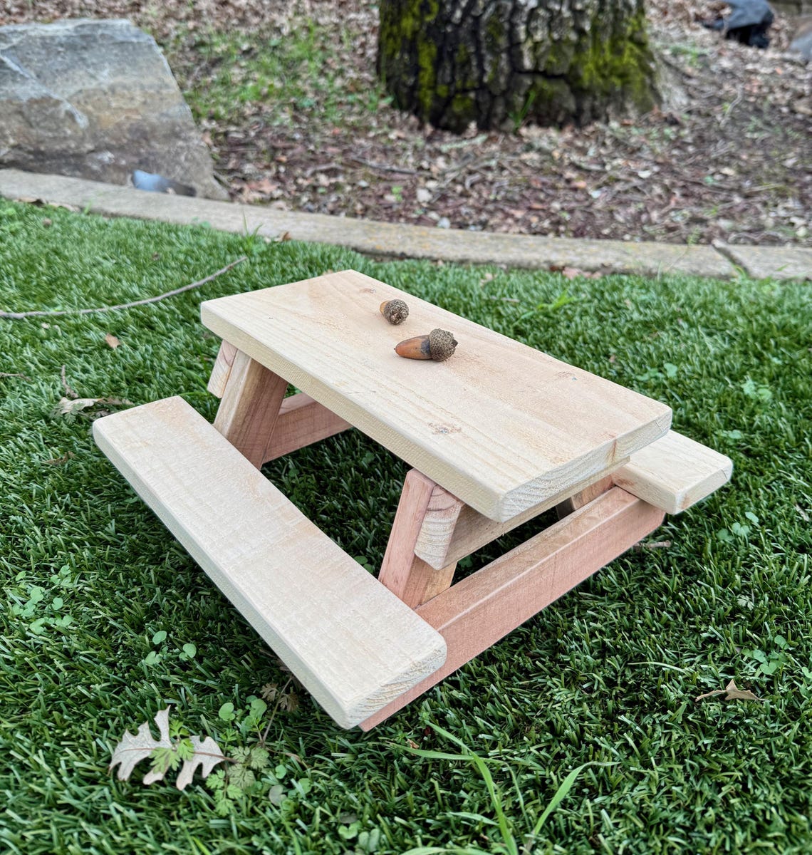 Squirrel Picnic Table - Etsy