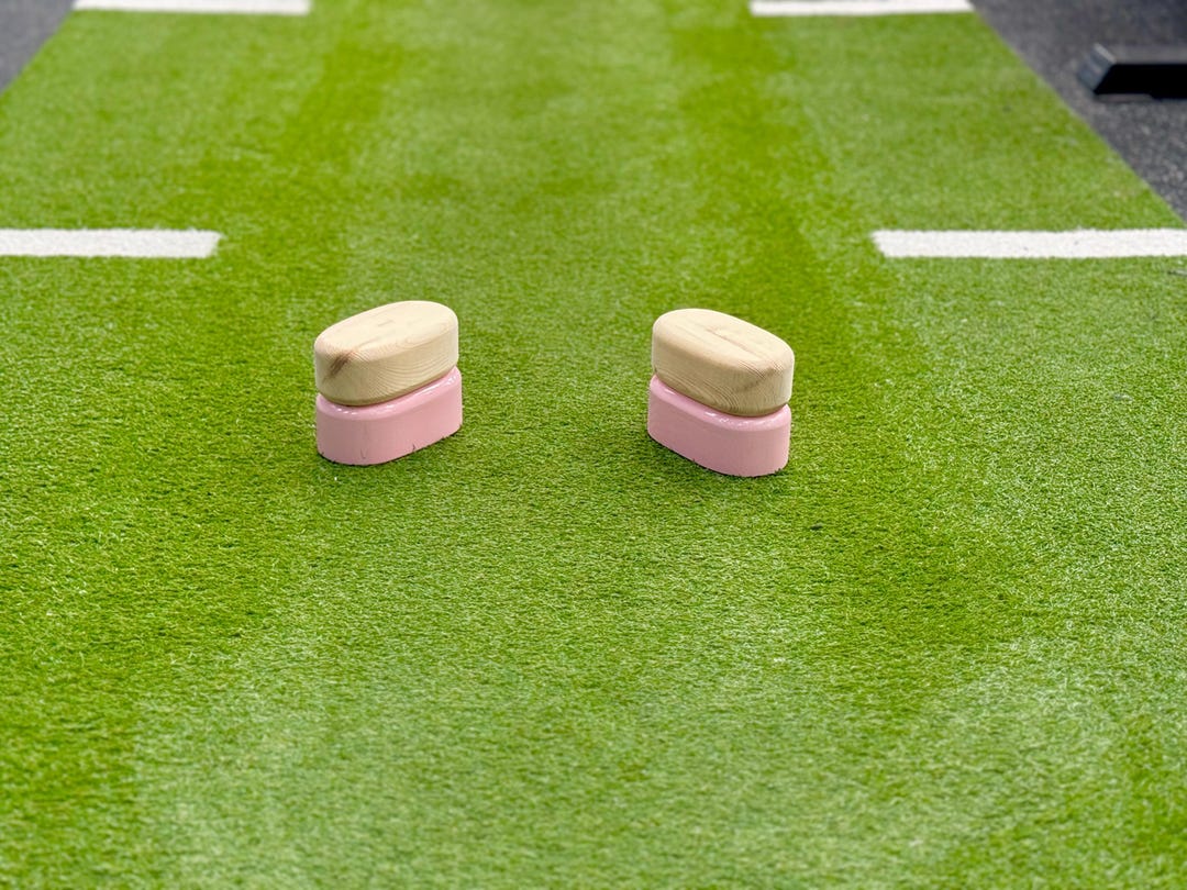 Pink Handstand Blocks: Handmade Wood Gymnastics Gift - Etsy