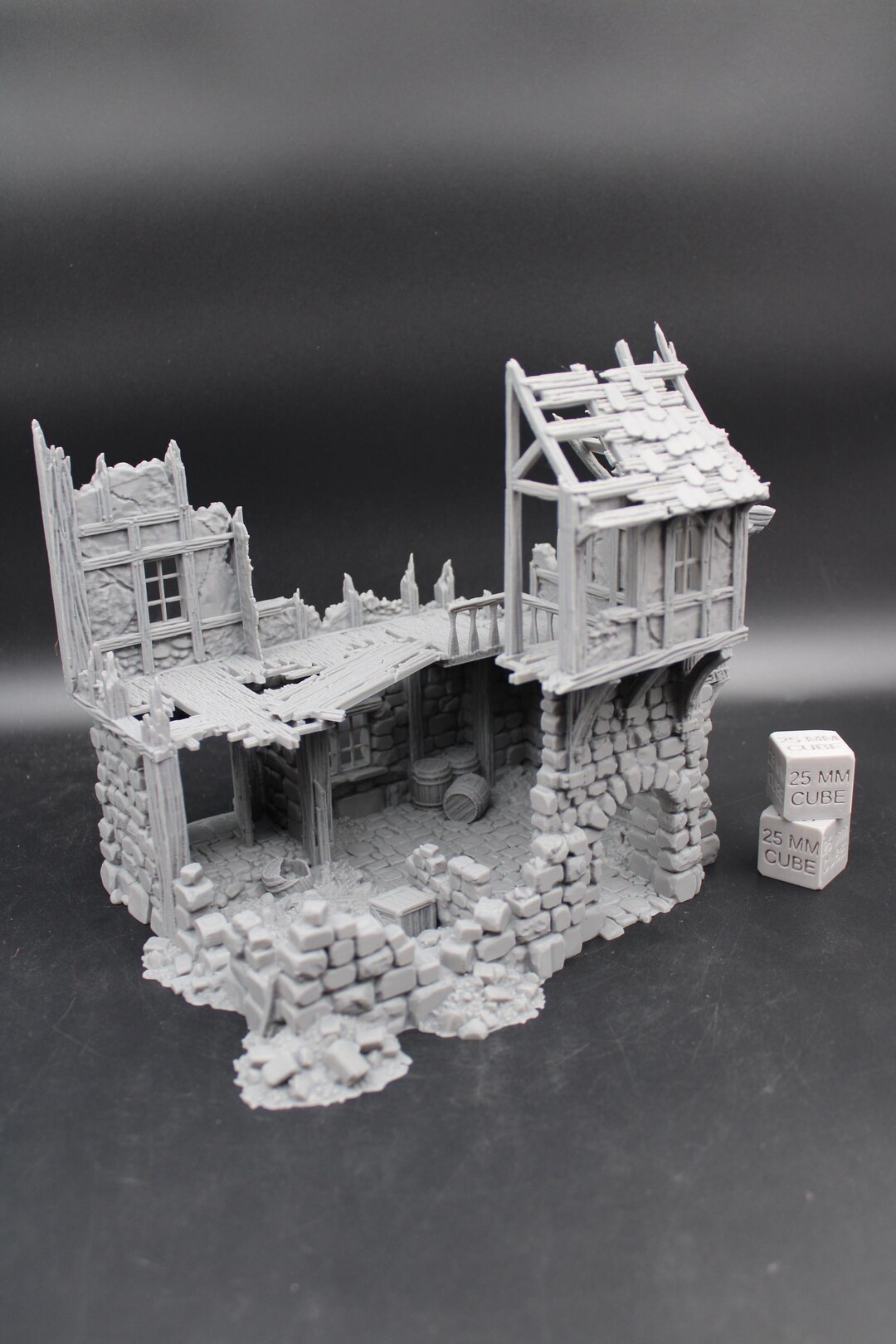 Tabletop Terrain Fantasy Inn Tavern Warehouse Brewery Ruin Dnd RPG ...