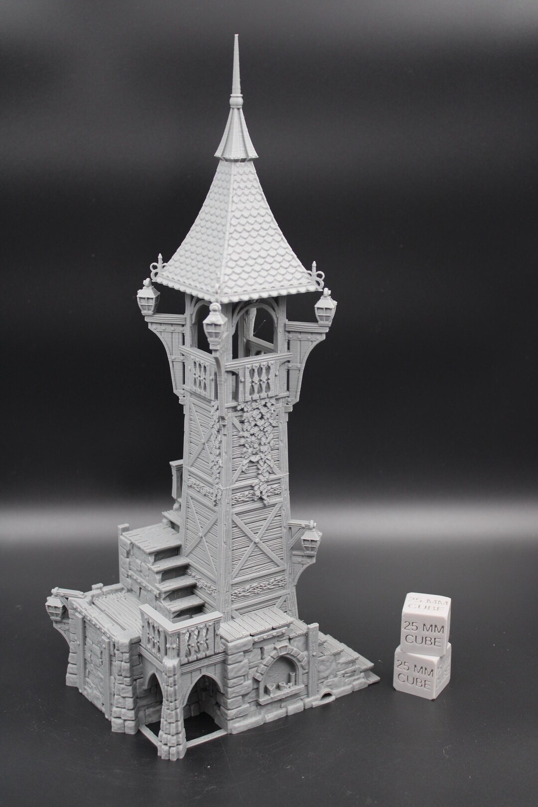 Tabletop Terrain Fantasy Watchtower Lookout Dnd RPG Wargame Skirmish ...