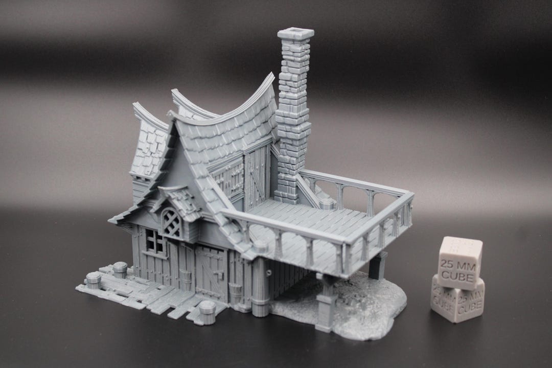 Tabletop Terrain Fantasy Harbor Port Master Swamp Dnd RPG Wargame ...