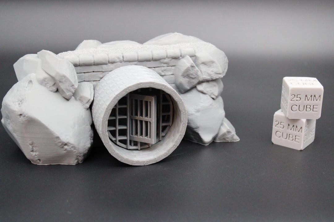 Tabletop Terrain Sewer Dungeon Entrance Dnd RPG Skirmish 28mm - Etsy