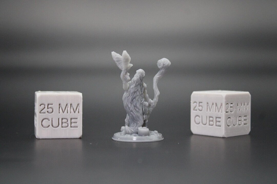 Druid Herbalist Witch Warlock With Bird & Staff 32mm Miniature Dnd ...