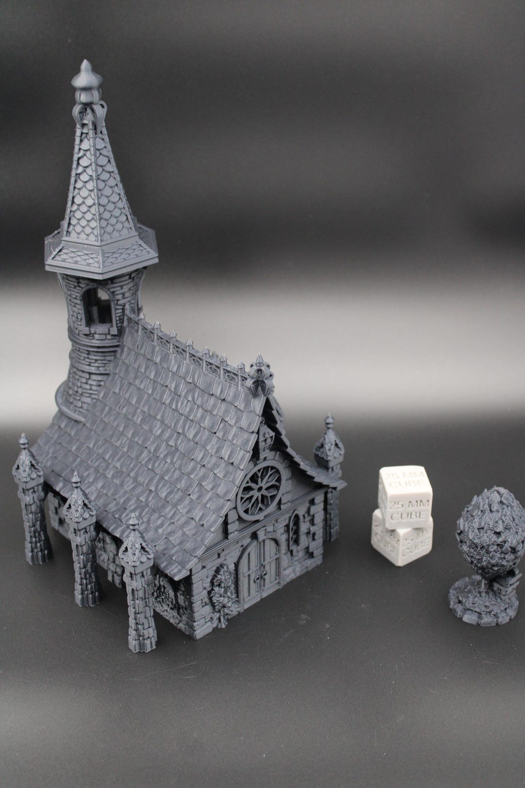 Tabletop Terrain Chapel Temple Church Dnd RPG Wargame Skirmish 28mm - Etsy