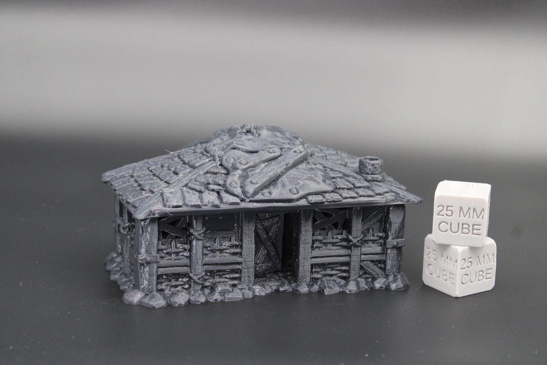 Tabletop Terrain Slum Shack House Dnd RPG Skirmish 32mm - Etsy
