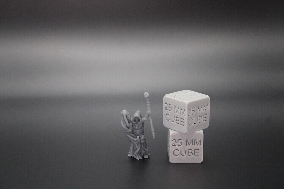 Skeleton Undead Mage Wizard Lich 32mm Miniature Dnd Skirmish Heroquest ...