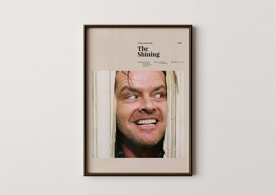 The Shining Movie Poster, the Shining Movies, Favorite Movie/tv Series ...