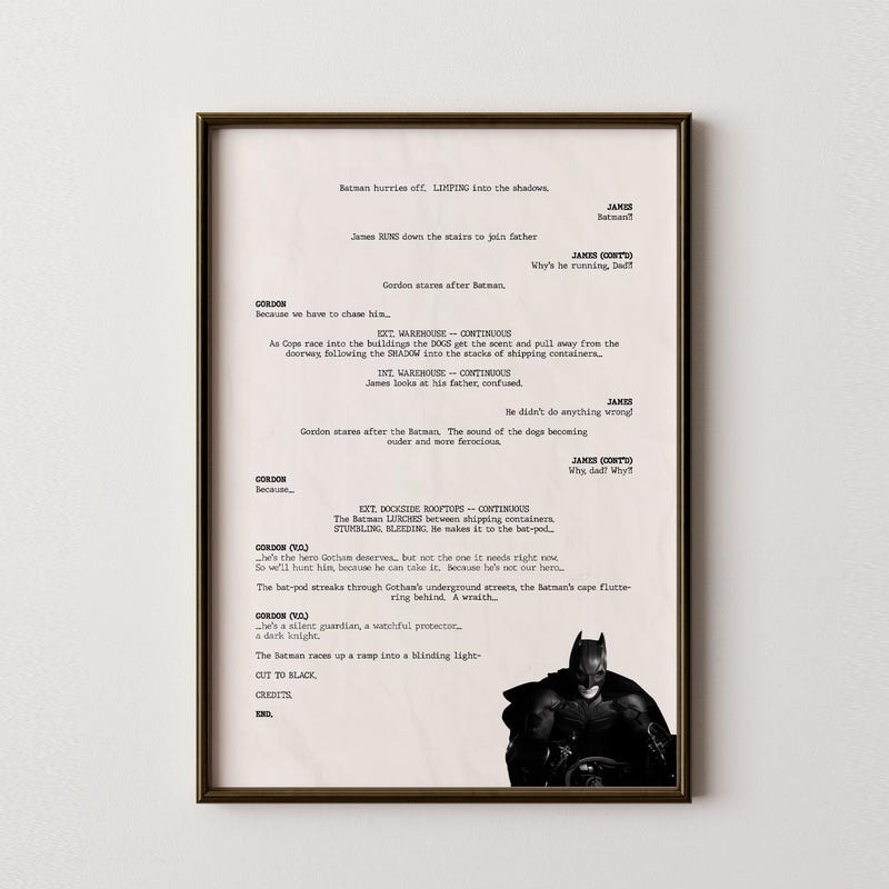 The Dark Knight Posters - Etsy