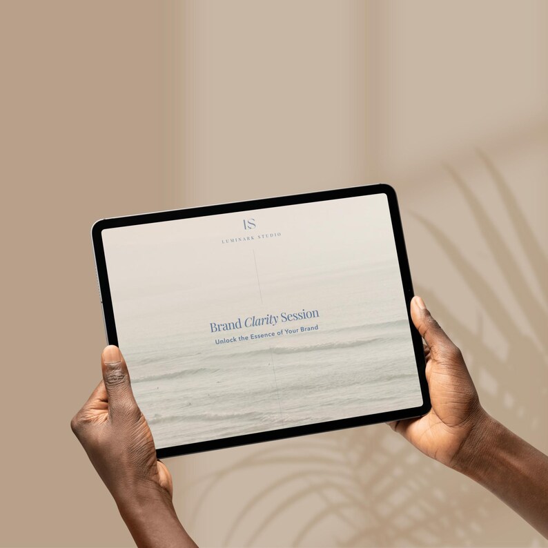 Luxury Brand Slide Deck Template for Designers & Consultants - Etsy