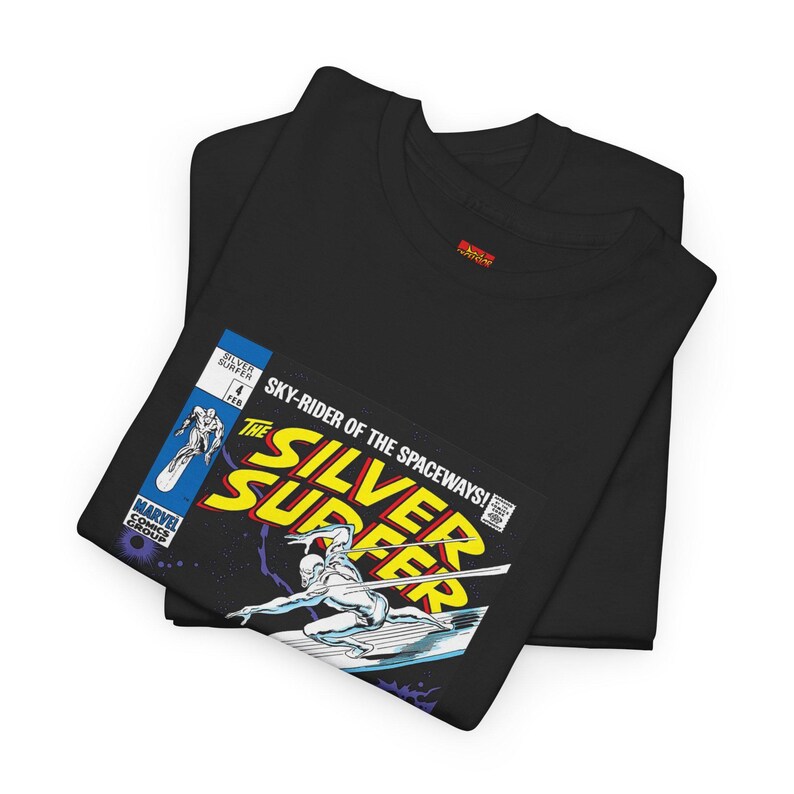 Silver Surfer and Thor Comic Book Cover T-shirt Classic Marvel ...