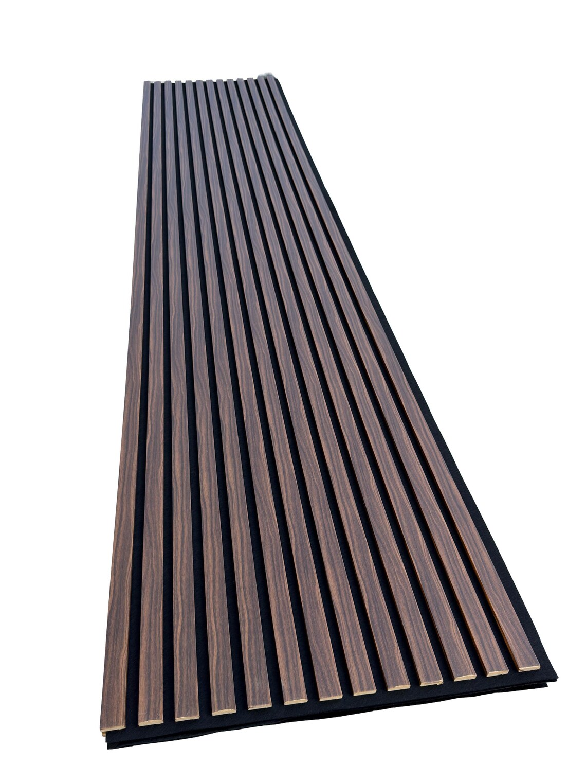 Anatolian Walnut Wood Slat Wall Panel for Modern Home Decor, Soundproof ...