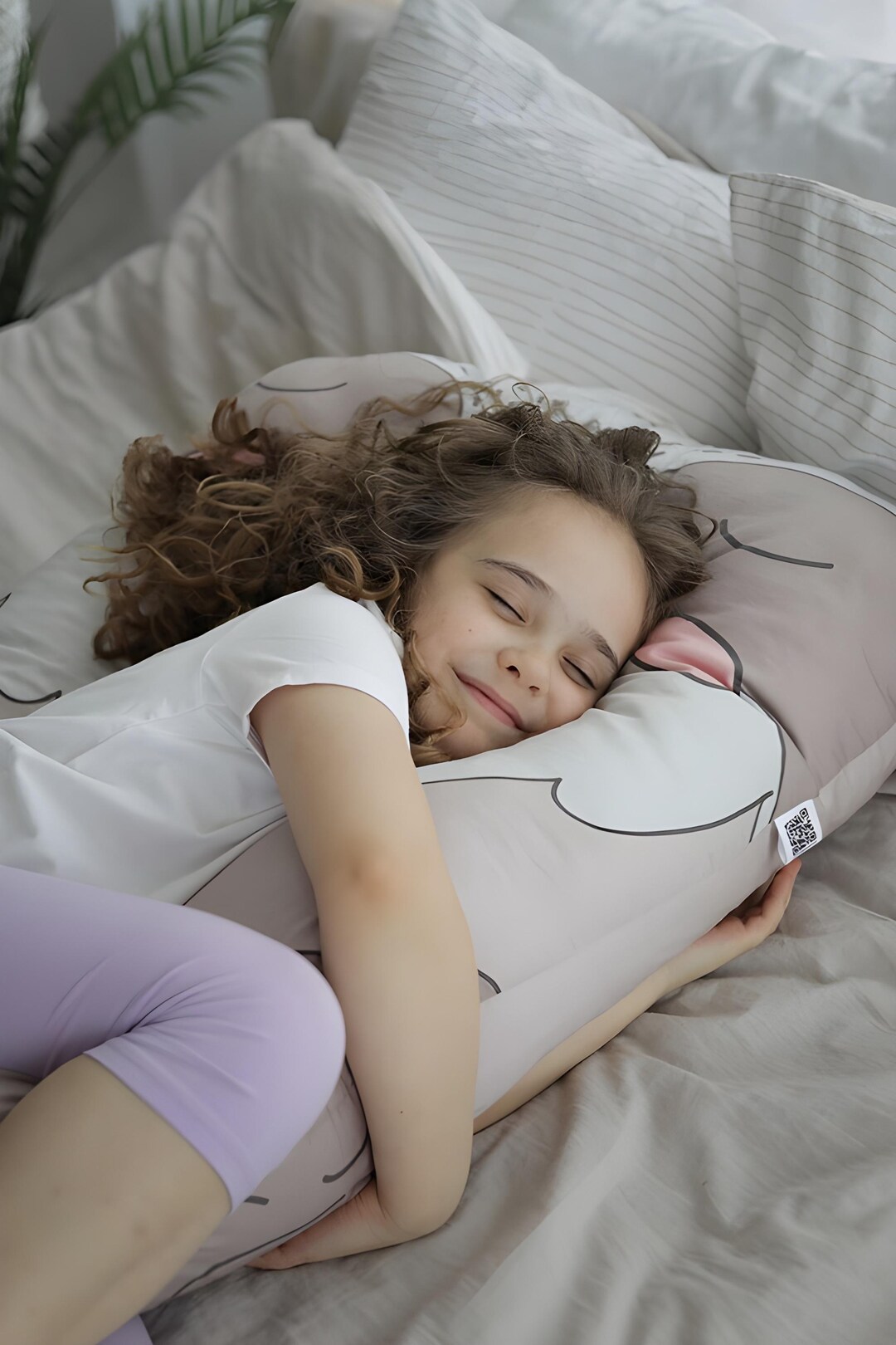 Cuddle Pillow, Soft Stuffed Toy for Kids, Hug Me Lumbar Pillow ...