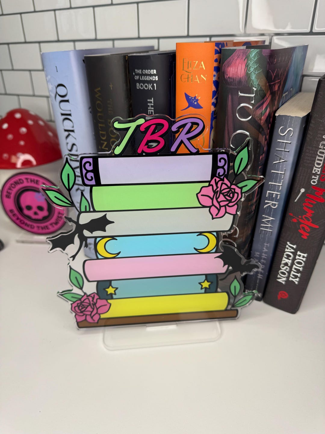 Mini to Be Read Book Shelf Buddy | Book Lover Gift | Reading Decor ...