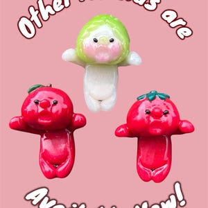 Kawaii Sugar Cookie Baby Hipper, Tiny Handmade Phone Charm, Decorative ...