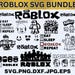 Roblox SVG Bundle | Gaming Clipart, Birthday Designs (instant Download ...