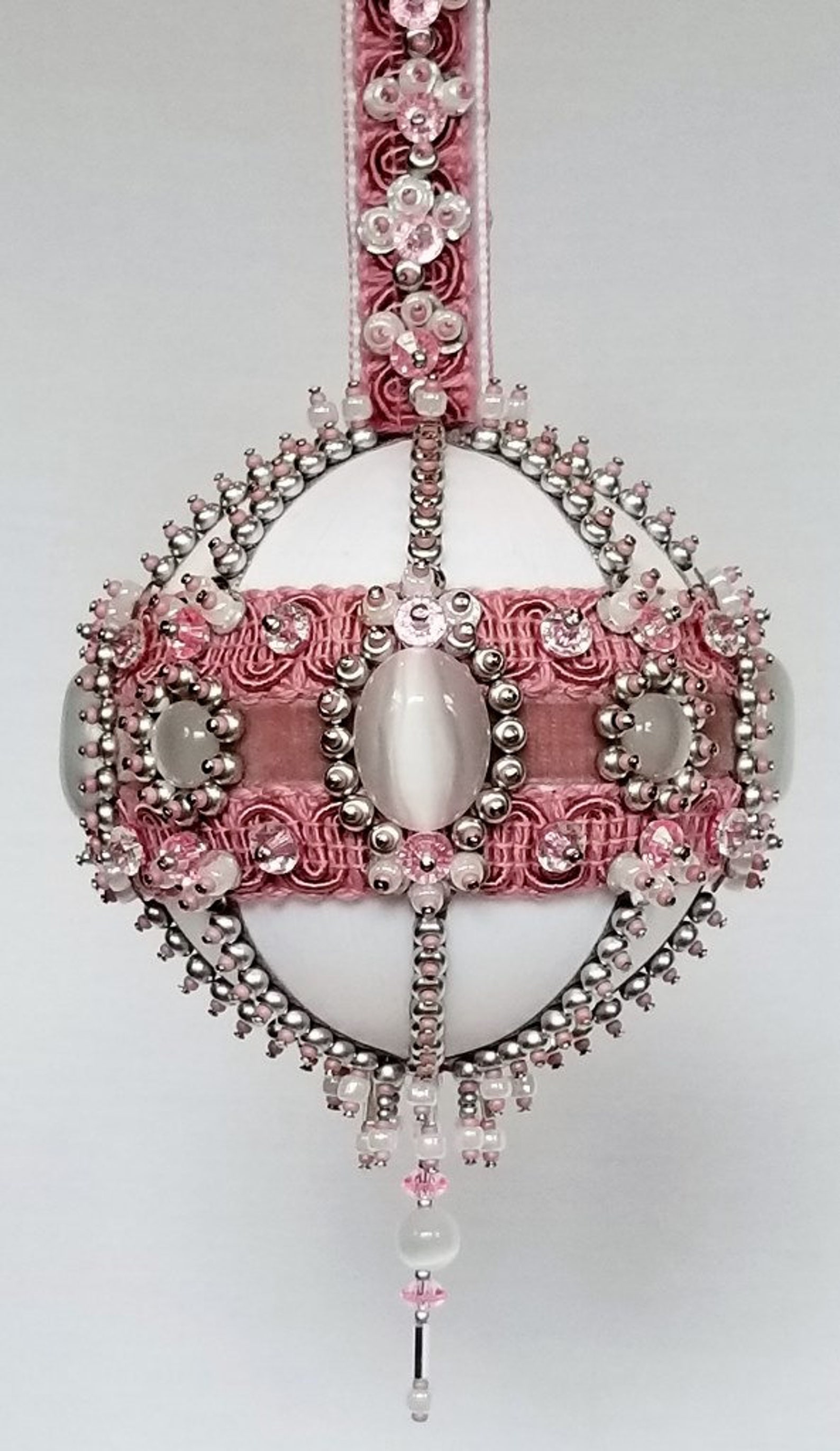 Beaded Christmas Ornament Kit 'calliope' by the Glimmer Tree - Etsy