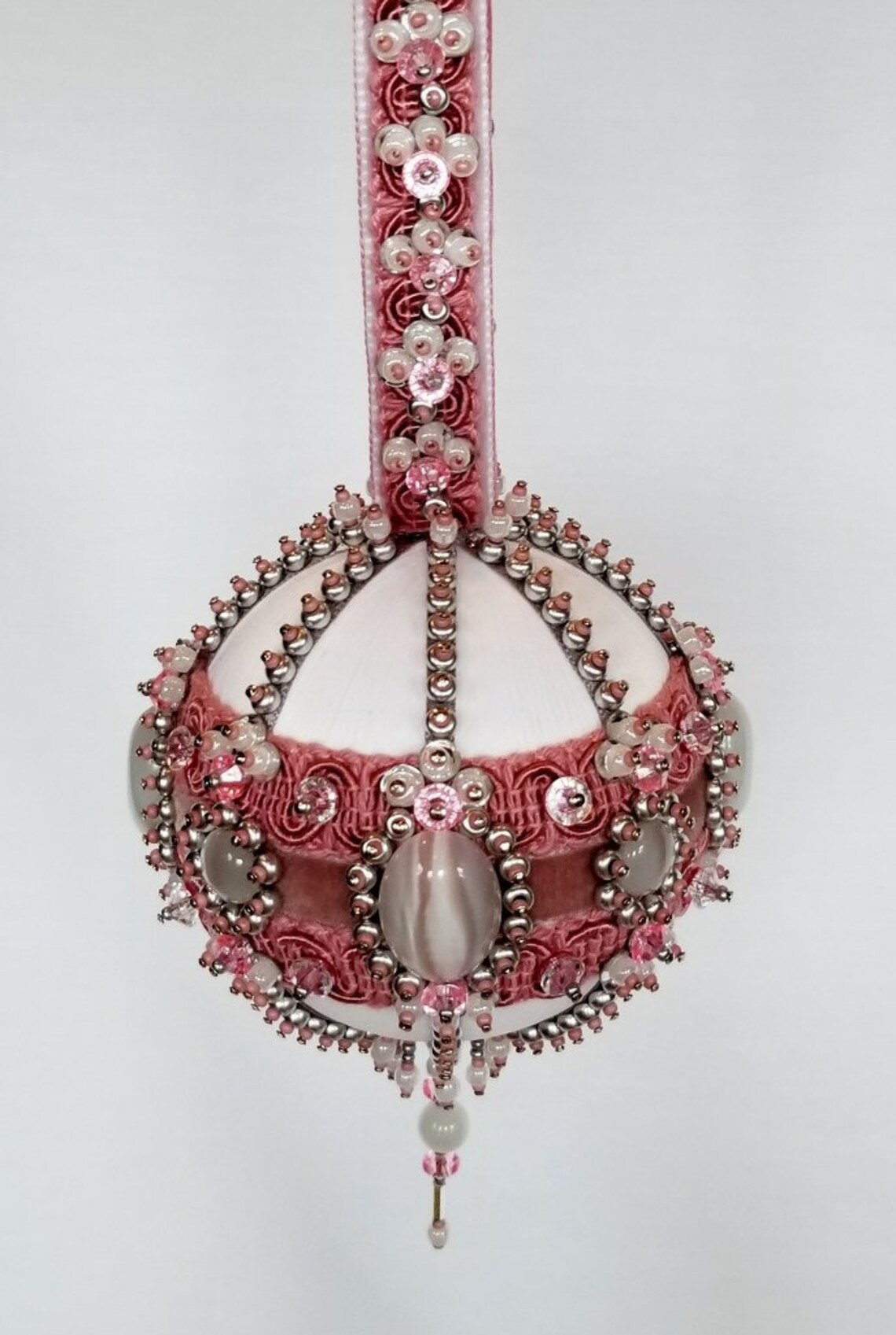 Beaded Christmas Ornament Kit 'calliope' by the Glimmer Tree - Etsy