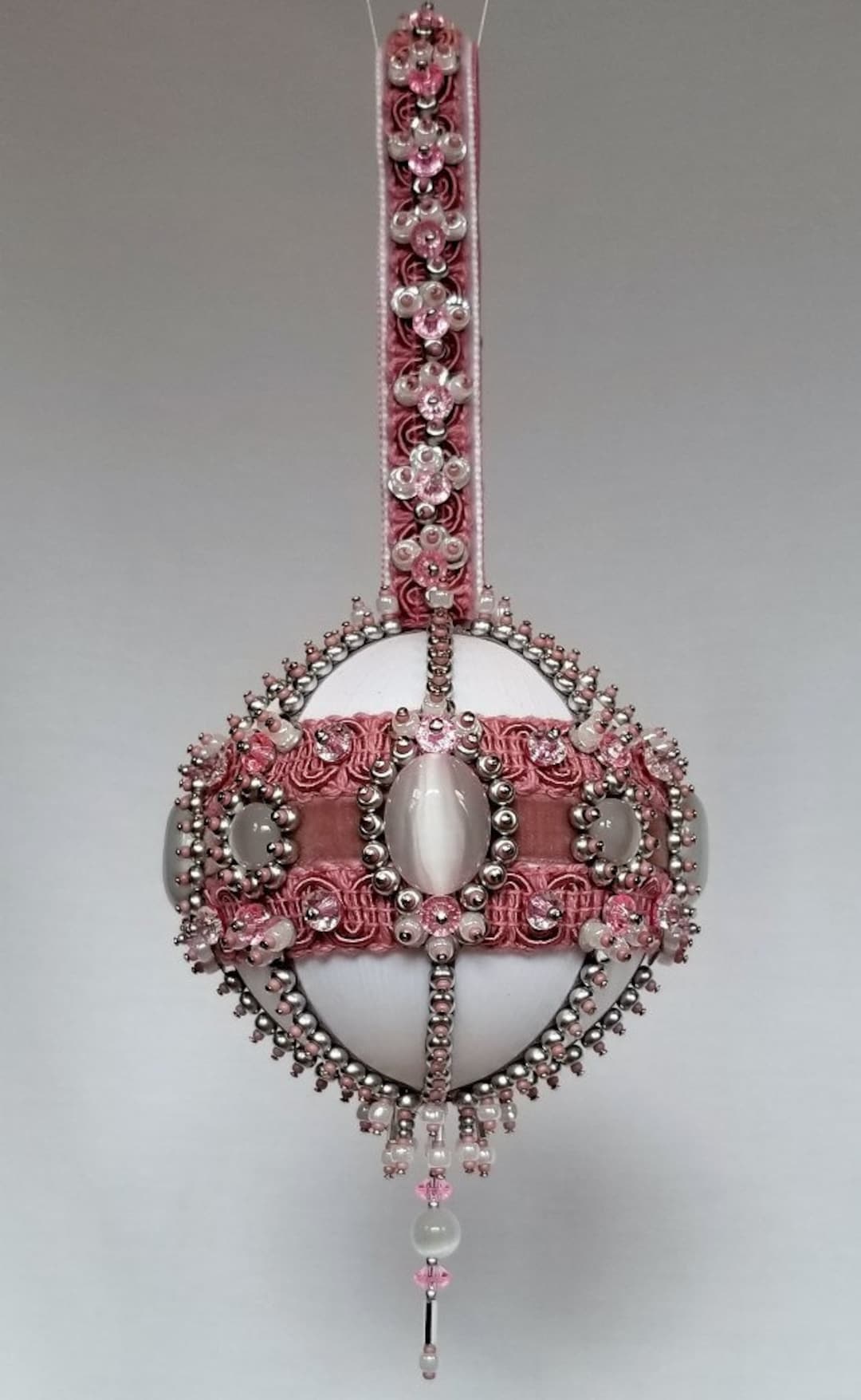 Beaded Christmas Ornament Kit 'calliope' by the Glimmer Tree - Etsy