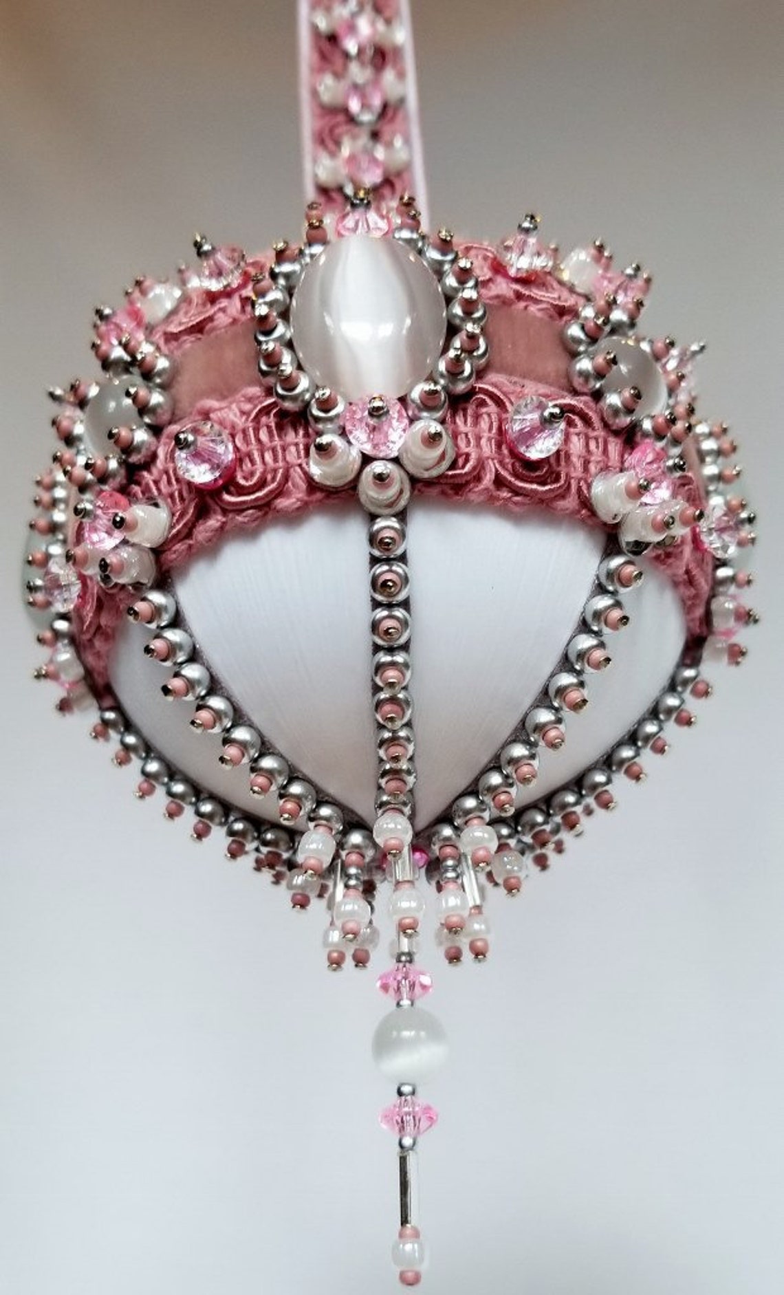 Beaded Christmas Ornament Kit 'calliope' by the Glimmer Tree - Etsy