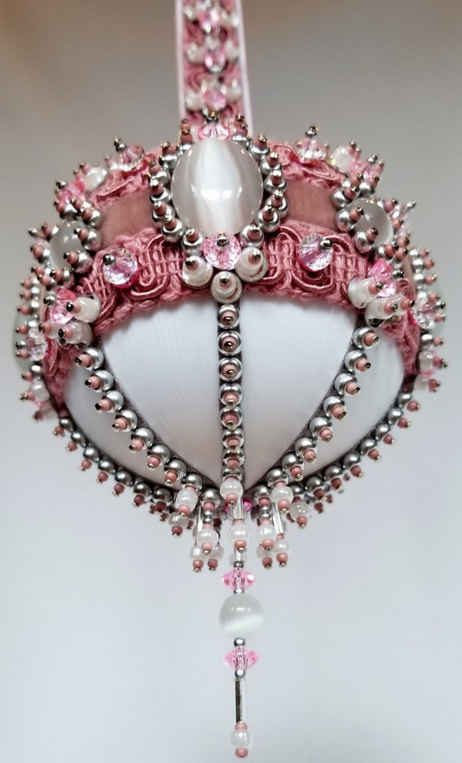 Beaded Christmas Ornament Kit 'calliope' by the Glimmer Tree - Etsy