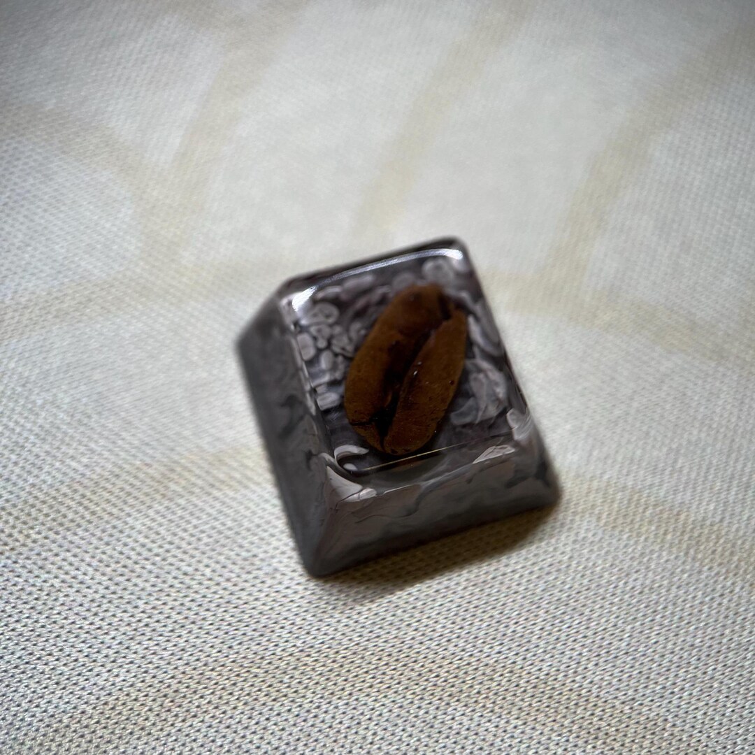Coffee Bean Artisan Keycap MX and Topre Stem - Etsy