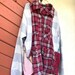 Jacket Collection Upcycled Red Flannel Jacket Red Plaid Jacket With ...